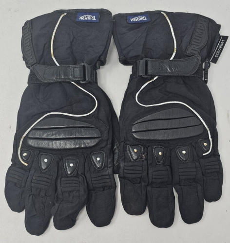 Triumph Motorcycle Gloves Adult Medium Black Sympatex Keprotec ...