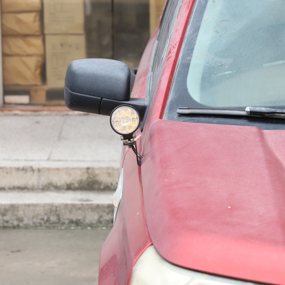 For Land Rover LR2 Hood Mount LED Ditch Mounting Brackets for Off-road ...