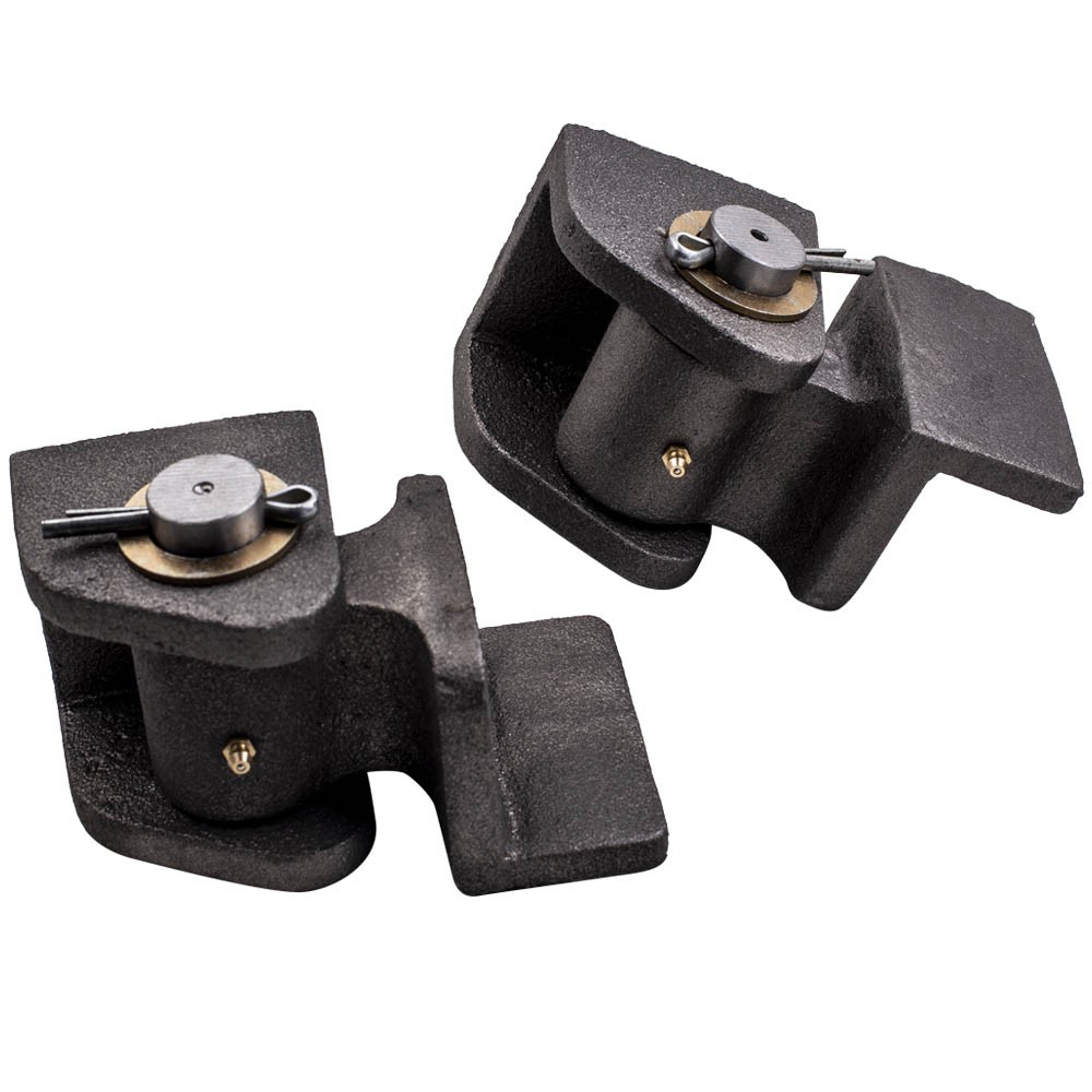 2x Heavy Duty 10 Tone Hydraulic Tipper Trailer Hinges Fit for Trailer ...