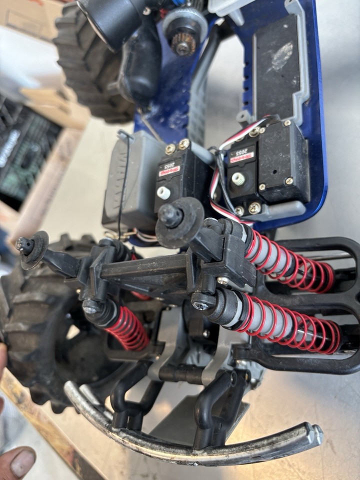 Traxxas T Maxx Rc Truck Tmaxx nitro roller AS IS READ! | eBay