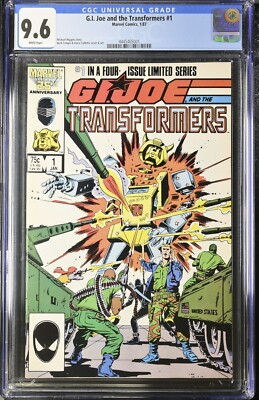 G.I. JOE And The TRANSFORMERS #1 CGC 9.6 🔑(Marvel) Robert Kirkham ...
