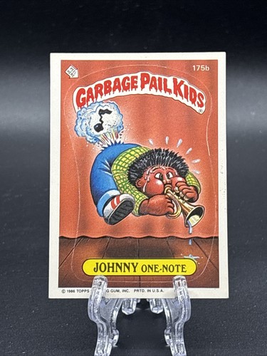 1986 Topps Garbage Pail Kid Johnny One-Note R28158 | eBay