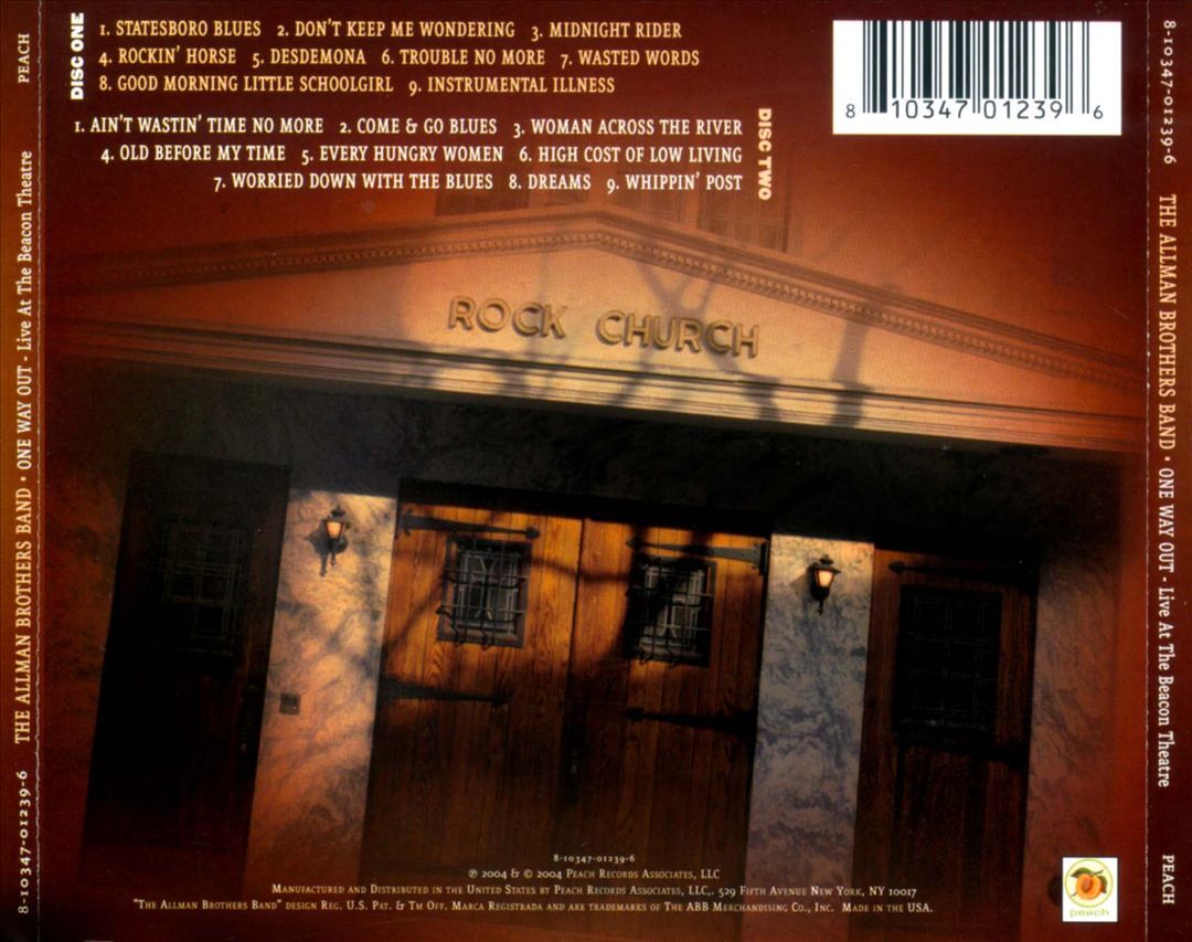 One Way Out Allman Brothers