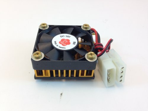AAVID CPU COOLING FAN W/ HEATSINK, 12 VOLTS DC, 50mm Sq. FAN, 50mm X ...
