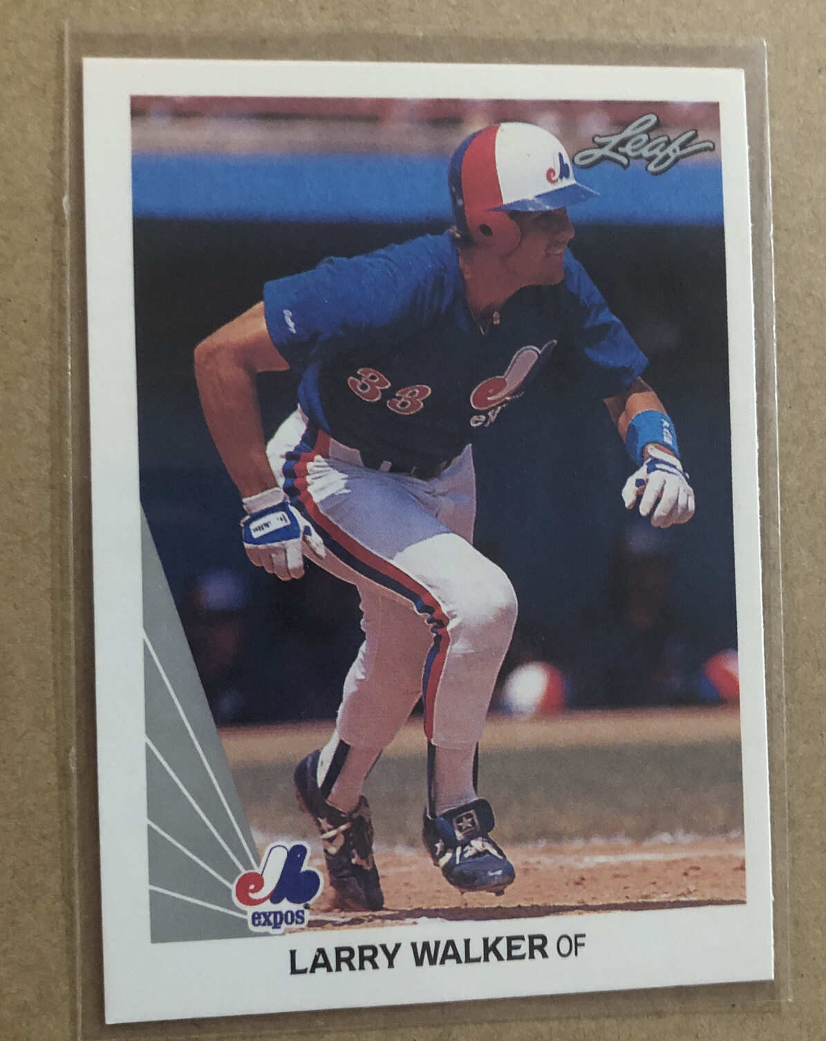 1990 Leaf - Larry Walker #325 (RC) for sale online | eBay