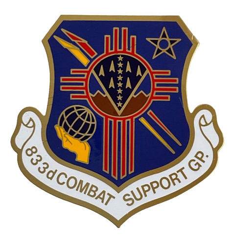 GENUINE United States Air Force U.S.A.F. Combat Support Group enamel ...