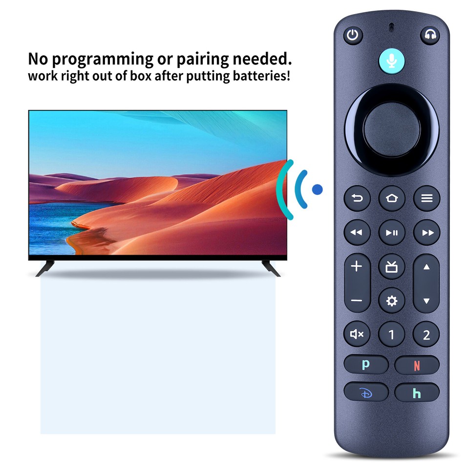 New G25N8L For Amazon Alexa Fire TV Pro Voice Remote Control ...