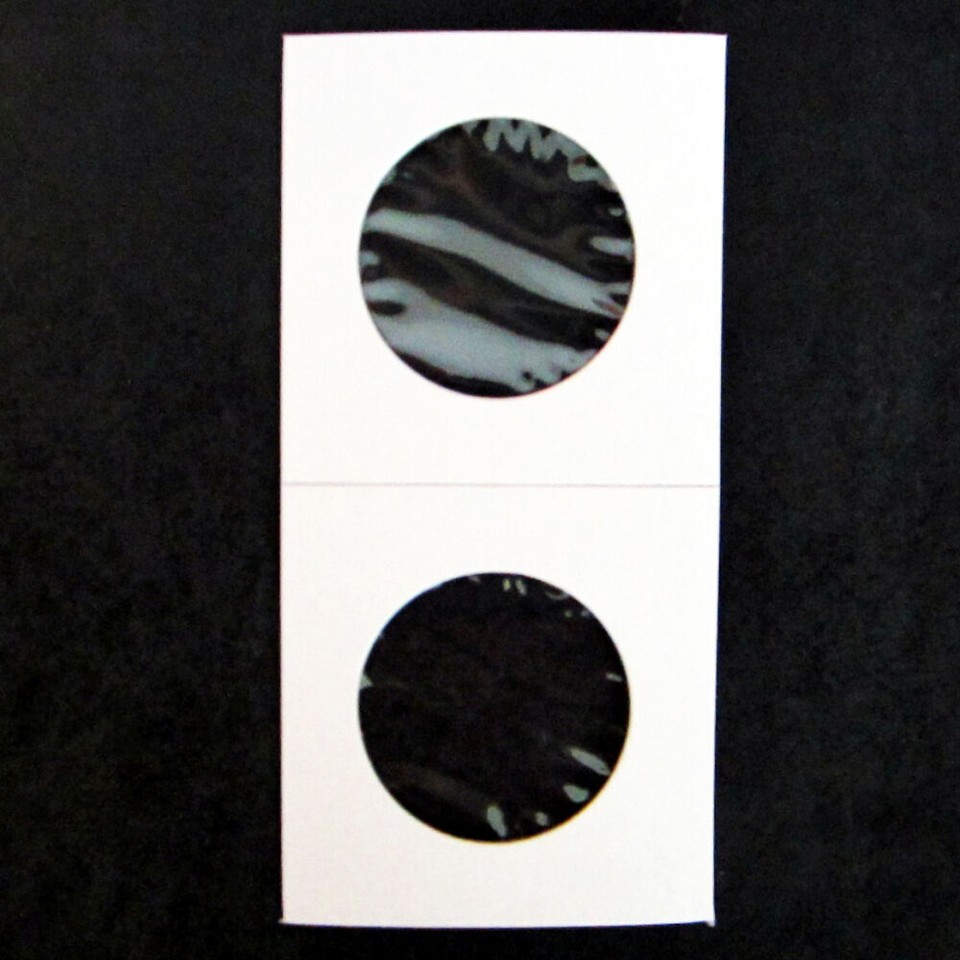 1000 2x2 Guardhouse Half Dollar Coin Holder Mylar Cardboard Storage 50 ...