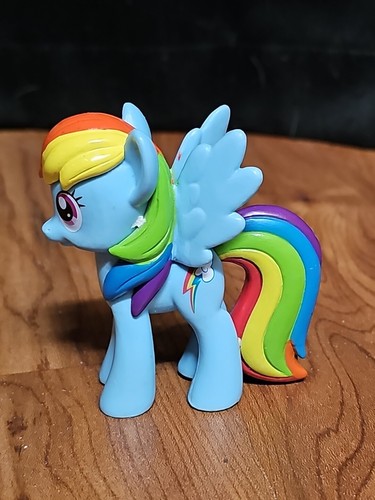 My Little Pony Hasbro PVC Figure Rainbow Dash 2015 Cake Topper 3" | eBay