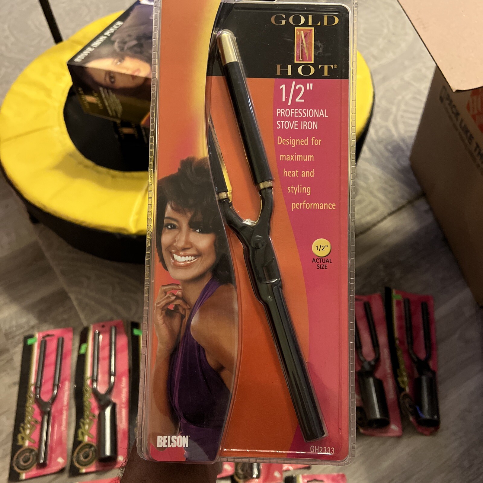 Gold ‘n Hot GH2333 Professional Curling Stove Iron 1/2” - Belson | eBay