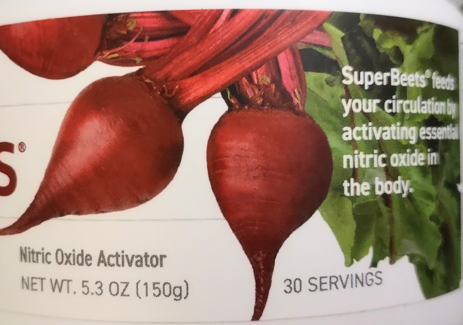 HumanN SuperBeets Black Cherry Beet Root Powder Nitric Oxide Boost Ex 2 ...