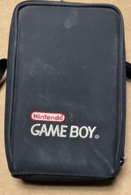 Nintendo Gameboy Carrying Case Travel Bag Black Strap For Console | eBay