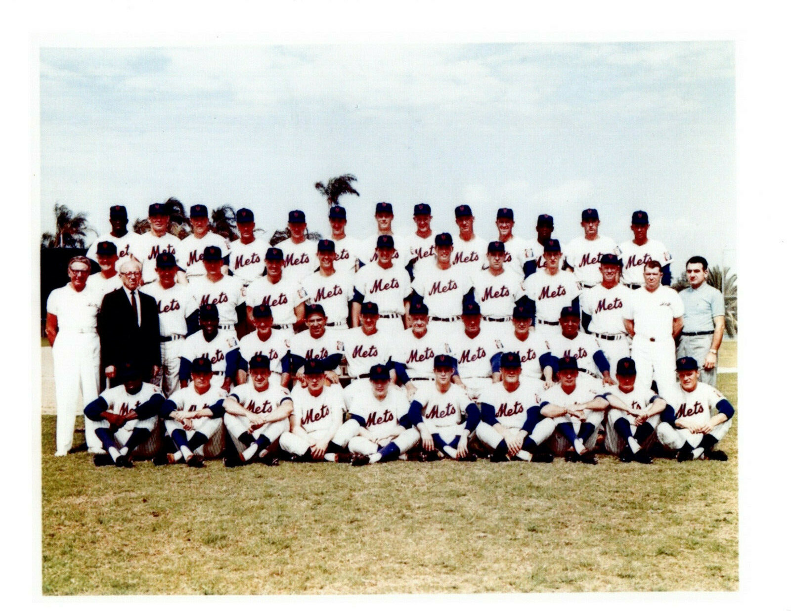 1965 NEW YORK METS 8X10 TEAM PHOTO BASEBALL SHEA HOF | eBay