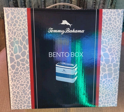 TOMMY BAHAMA Island Life Style JAPANESE STYLE BENTO BOX Cooler Hot Bag ...