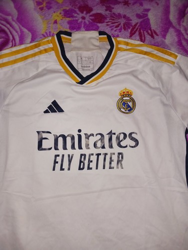 Real Madrid Adidas White 2023/2024 Home Jersey - NWOT (HR3796) Sz: M ...