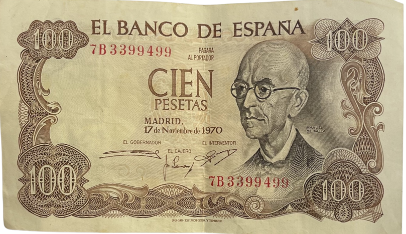 SPANISH BANKNOTES - CHOICE OF NOTE AND CHOICE OF STYLE - SPAIN | eBay