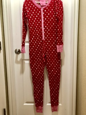 Victorias Secret Link One Piece Pajama Waffle Long John Thermal only ...