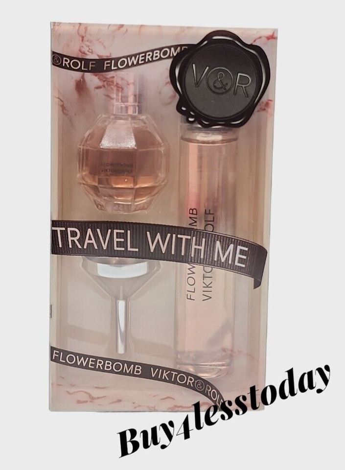 Flowerbomb Viktor & Rolf Travel Essentials Gift Set EDP 7 + 15 ml+ ...