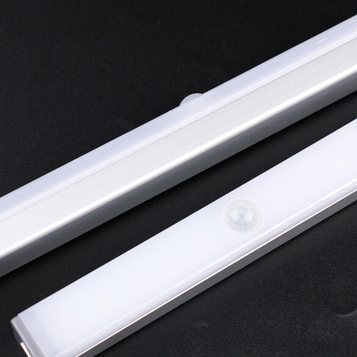 Wireless LED PIR Motion Sensor Light Rechargeable Strip Cabinet Closet ...