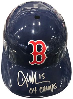 Kevin Millar "04 Champs" Autographed Full Size Helmet | eBay