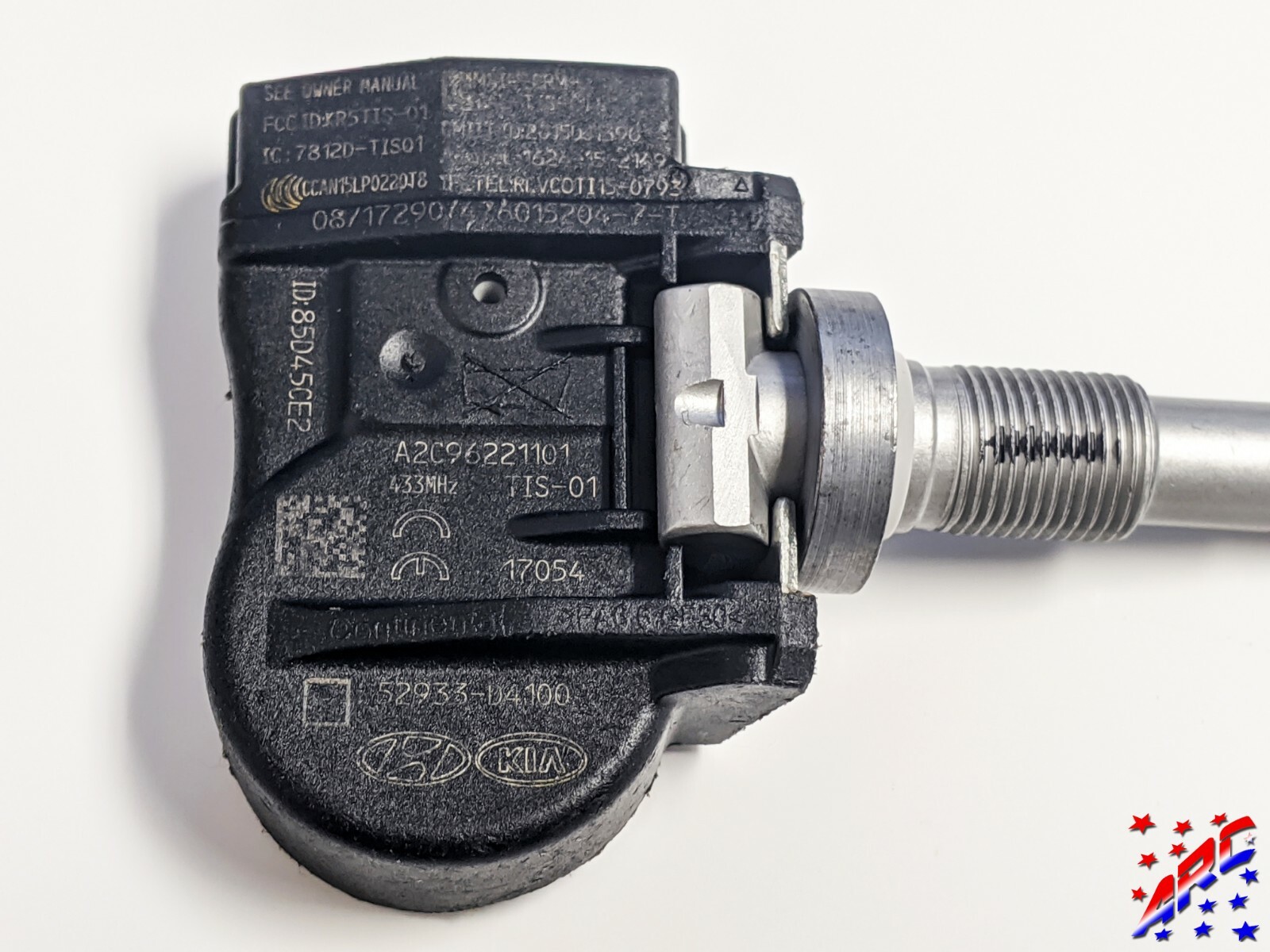 Complete Set of 4 Genuine OEM Hyundai Kia TPMS Tire Pressure Sensors ...