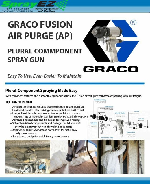 Graco Fusion AP Plural-component Spray Guns for sale online | eBay