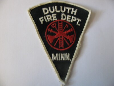 MINNESOTA MN - Duluth Fire Rescue Dept Patch Sew On 3.5" Rare Vtg | eBay