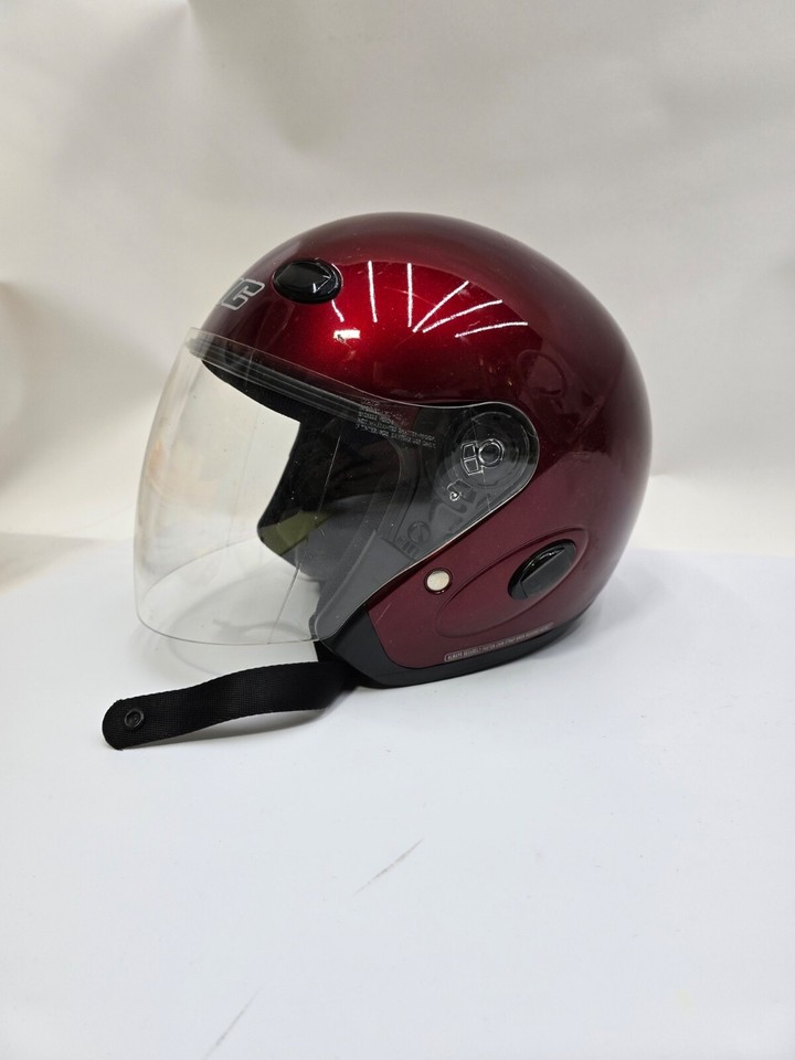 HJC SIZE XXL RED HELMET WITH VISOR MOTORCYCLE RIDING HELMENT | eBay