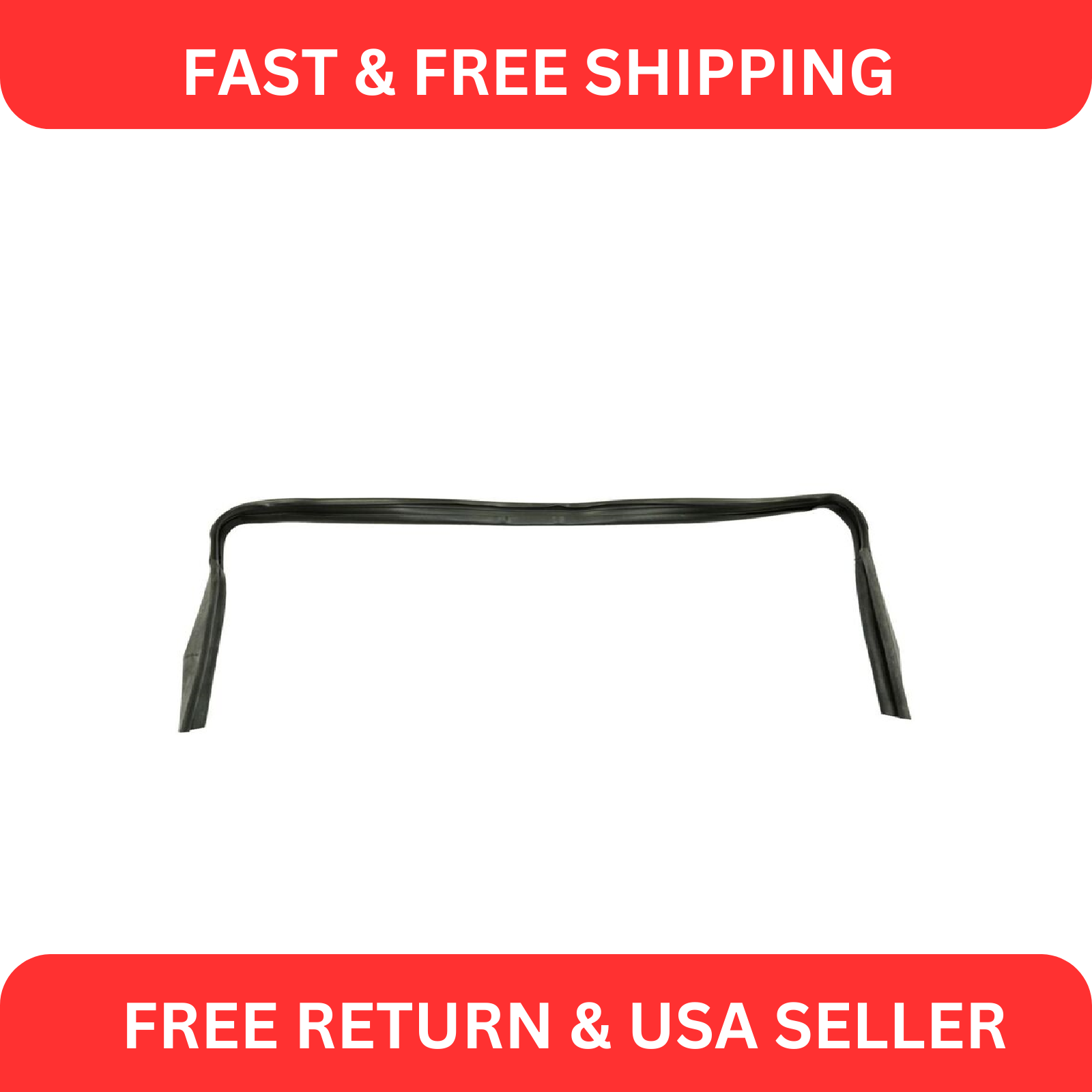 Tailgate Glass Upper Run Channel Weatherstrip Seal Rubber for 80-96 ...