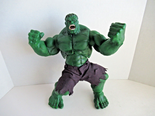 Vintage 2003 Marvel INCREDIBLE HULK Movie RAGING HULK 13 inch Action ...