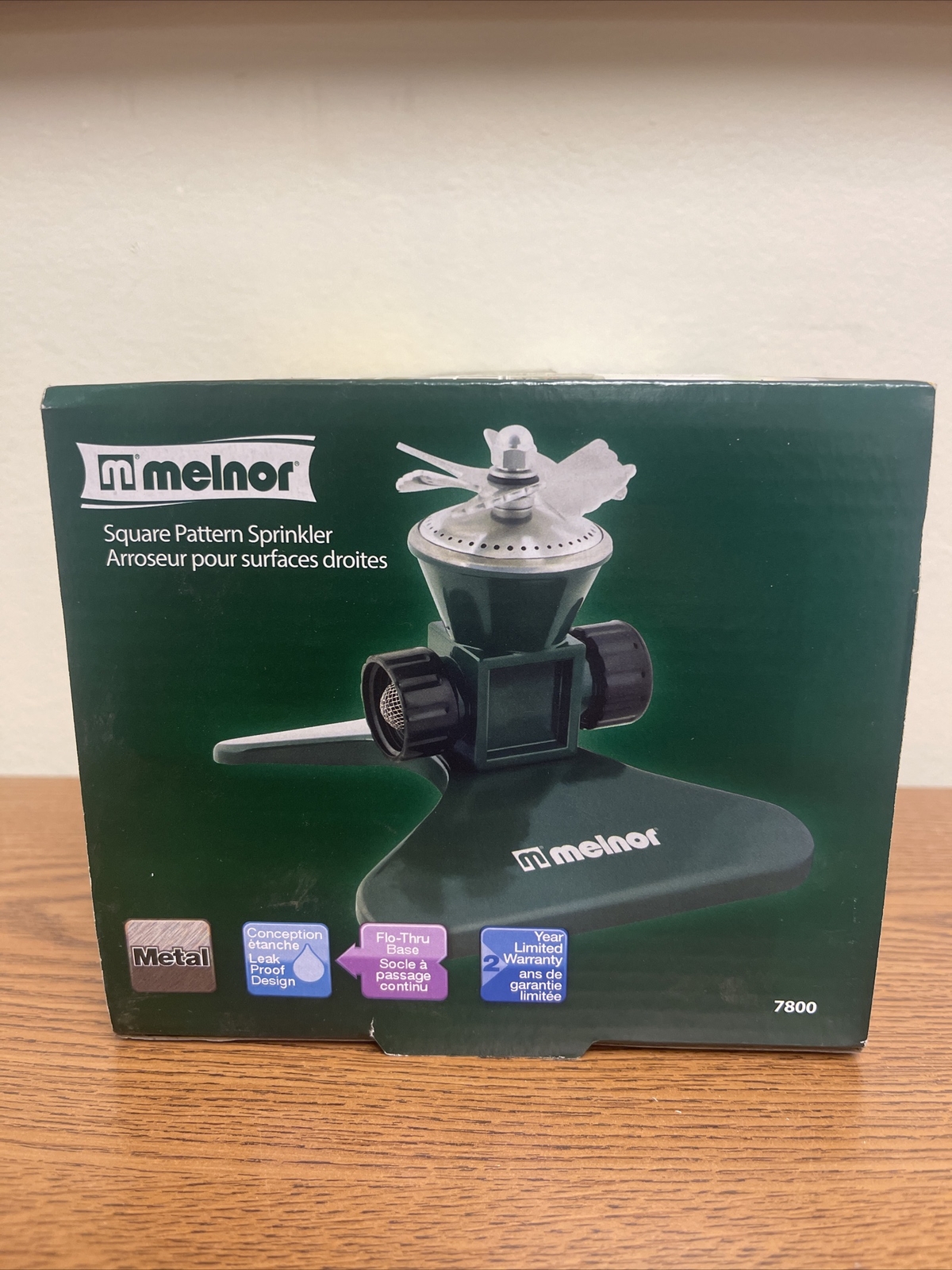 Melnor+7800+Metal+Square+Pattern+Sprinkler for sale online | eBay
