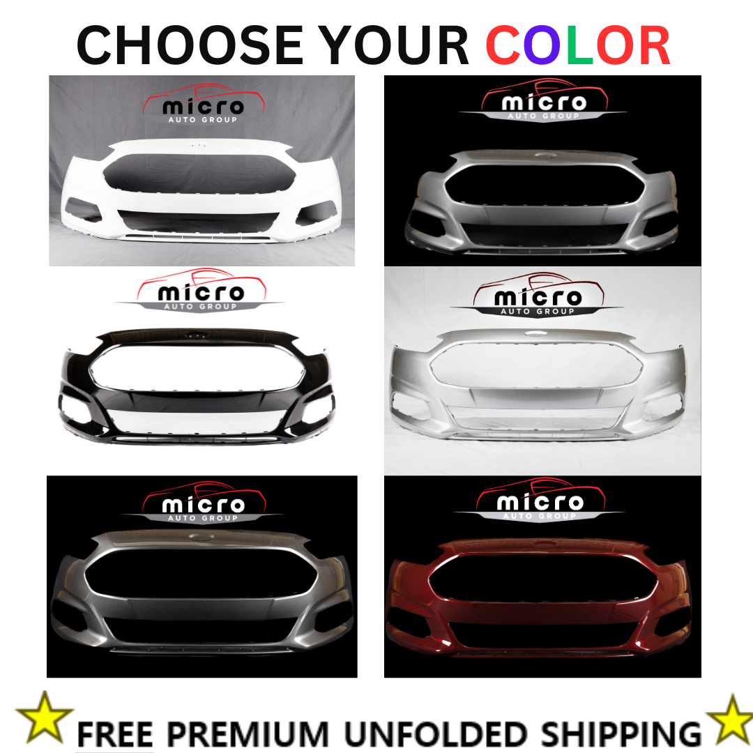 NEW FRONT BUMPER FOR 2013-2016 FORD FUSION PAINTED *CHOOSE YOUR COLOR ...