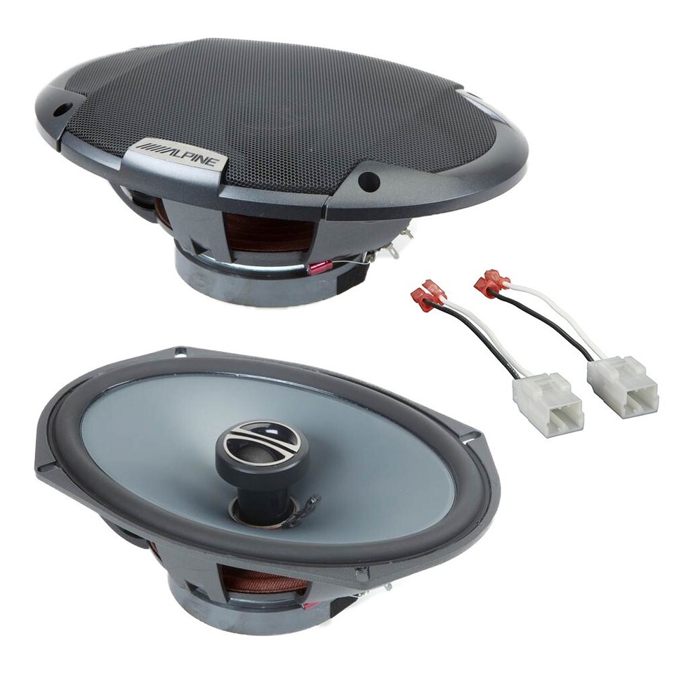 2002-2020 Dodge RAM 1500 Alpine SPE-6090 300 Watts 6x9" Front Door Speakers | Genuine OEM ...