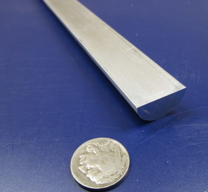 Aluminum Half Round Rod 1.00" Dia, x 1 Foot Length, 3 Units, 3 Ft | eBay
