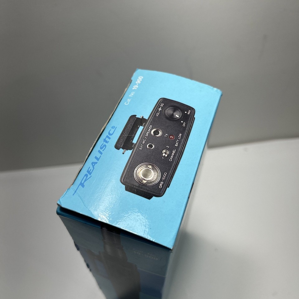 Personal Radio Service Realistic UHF-M Transceiver 19-900 | eBay