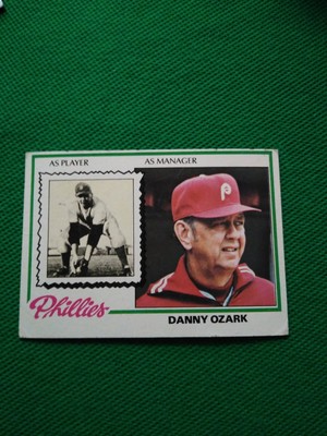 1978 Topps Baseball - Philadelphia Phillies - #631 - Danny Ozark ...