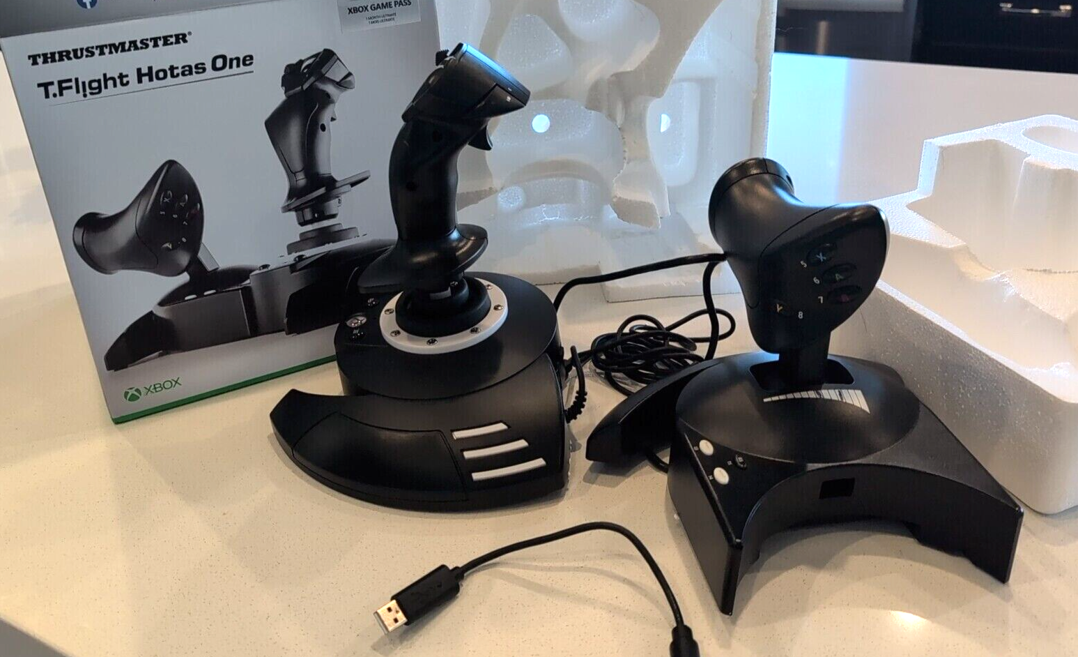 Thrustmaster T.Flight Hotas One flight stick simulator joystick for PC ...