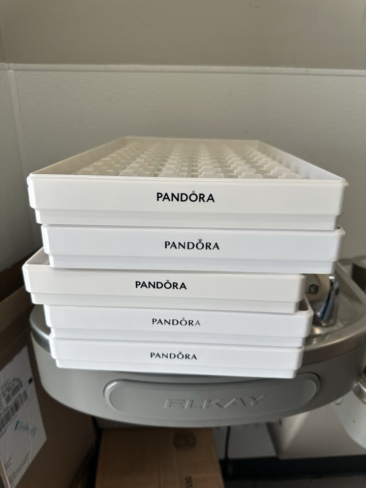 1x Pandora Jewelry Store Counter Display Tray Charms Ring Retail Sales ...