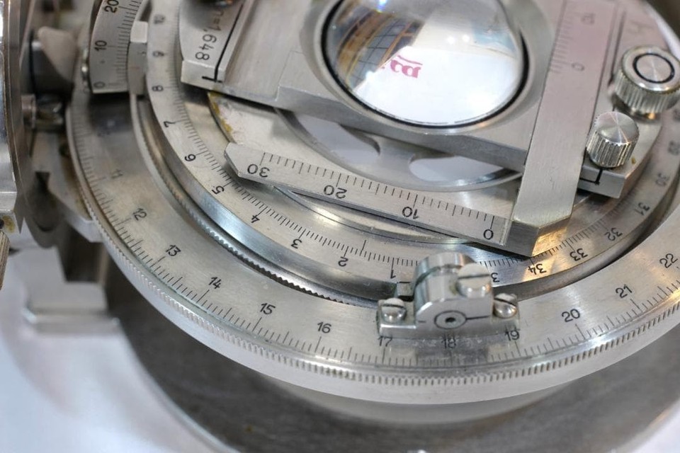 Leitz Universal Rotating Stage UT4 Transmitted Polarizing 4-Axis SN1892 ...