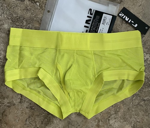 Men’s Size L Cin2 Scrimmage Mesh Briefs Yellow | eBay