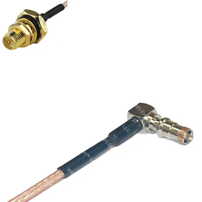 RG316 RP-SMA Female O-Ring to Fakra Female Angle RF Cable Rapid-SHIP ...