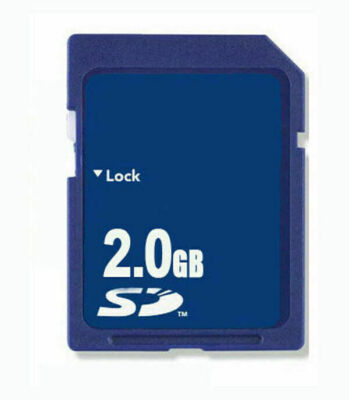 2GB SD Card 2GB Standard Secure Digital SD Memory Card NEW for camera ...