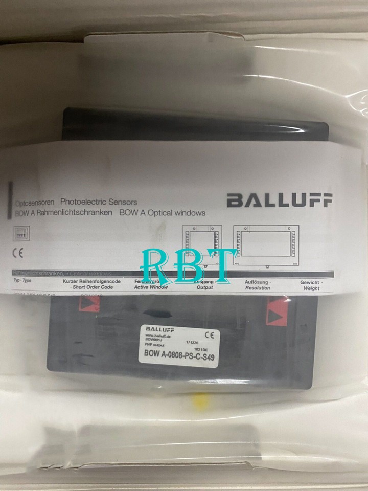 Balluff BOW A-0808-PS-C-S49 Dynamic Optical Frame Sensor brand new | eBay