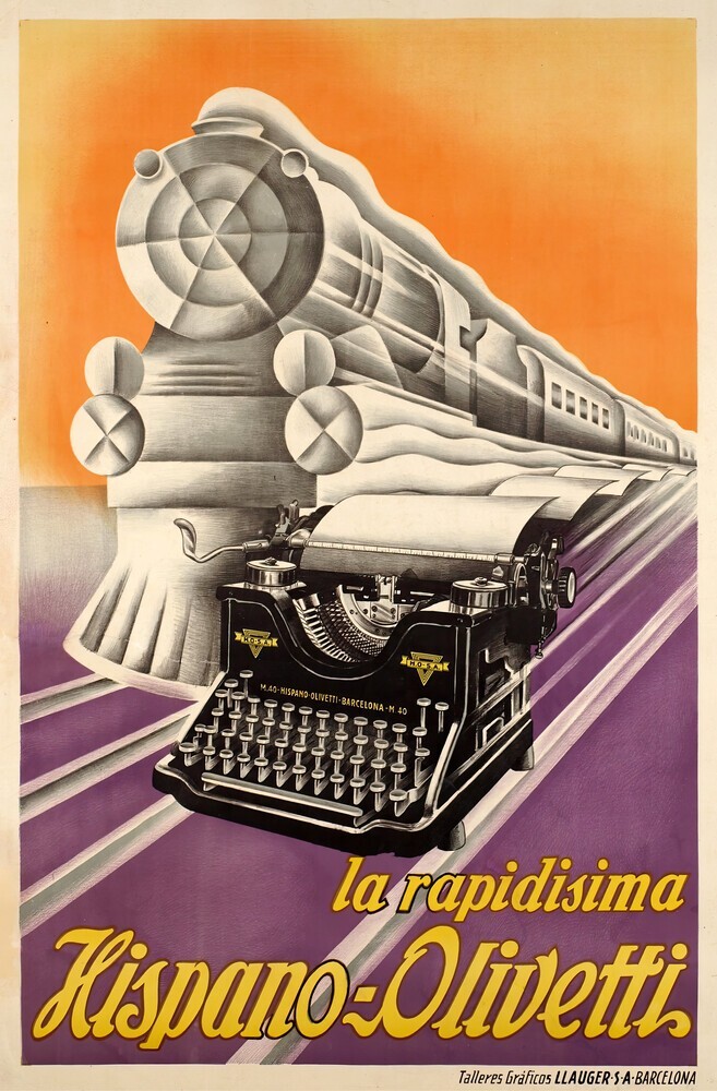 Olivetti Poster