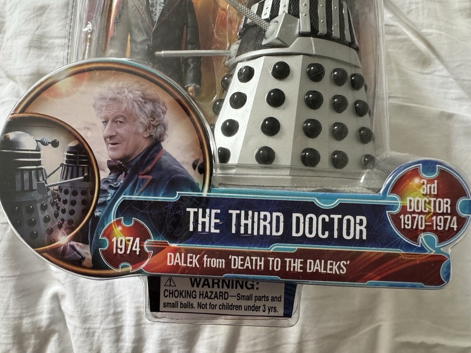 3rd Doctor Who Third Death to the Daleks Machine Gun Classic 5” Twin ...