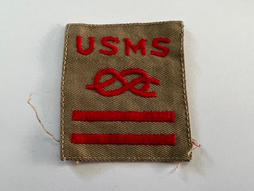 US Maritime Service Seaman Mate Rate Patch Khaki Vintage | eBay
