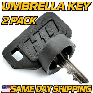 (2 Pack) Ignition Key replaces John Deere AUC12681 AM125504 M73153 ...