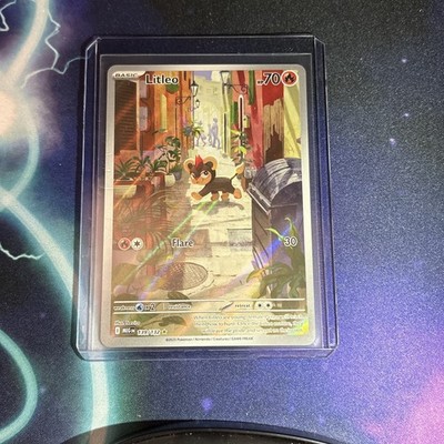 Pokémon TCG Litleo IR 139/132 Illustration Rare Pokemon Card Mega ...