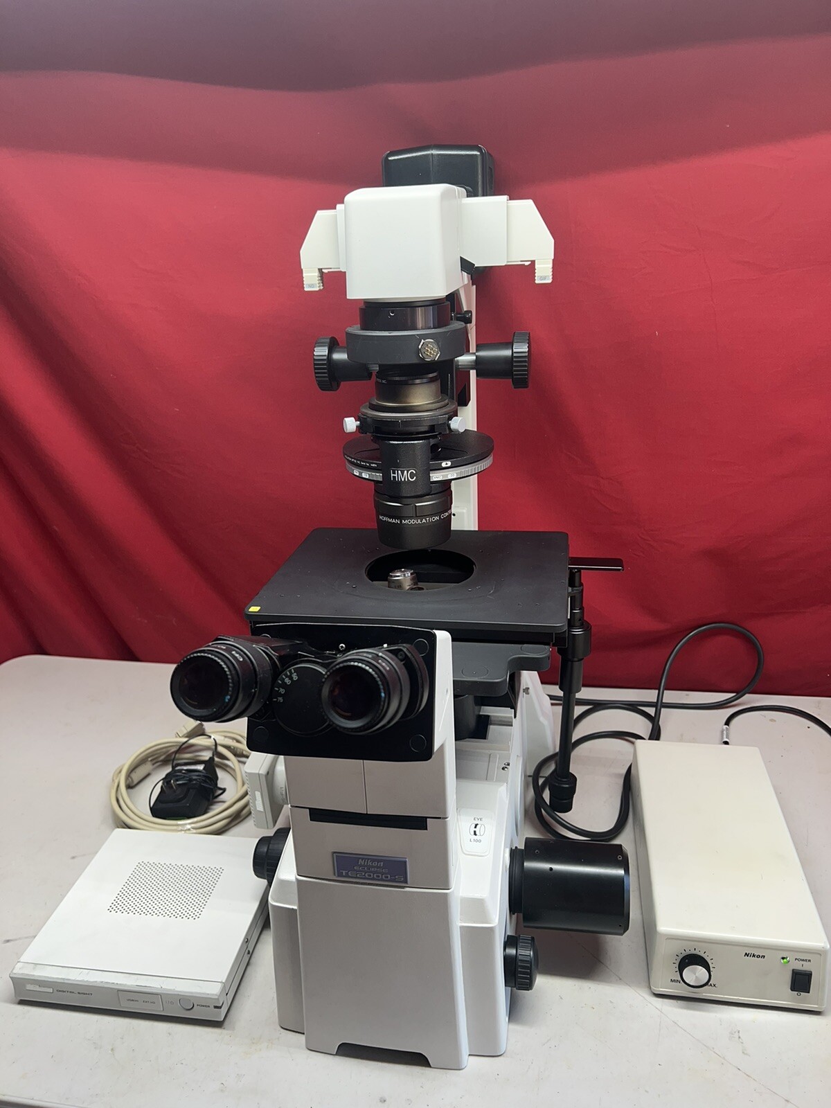Nikon Inverted Microscope Eclipse TE2000-S with Hoffman Modulation ...