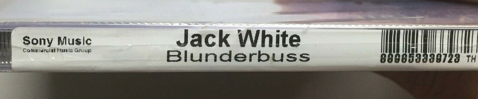 Jack White - Blunderbuss (CD,2012,Columbia,1st Edition) The Stripes ...